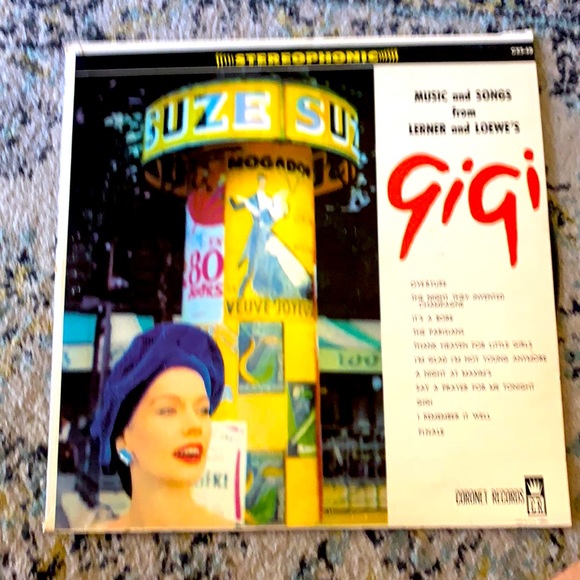 Art | Gigi Music And Sounds From 1958 Vinyl Album | Poshmark